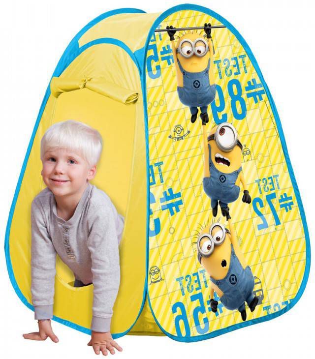 John Pop Up Tent Minions 74244 - Klokken.shop
