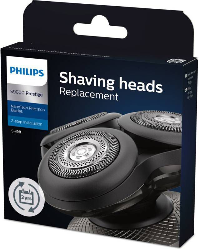 Philips Reserve scheerkoppen SH98 voor series 9000 prestige - Klokken.shop
